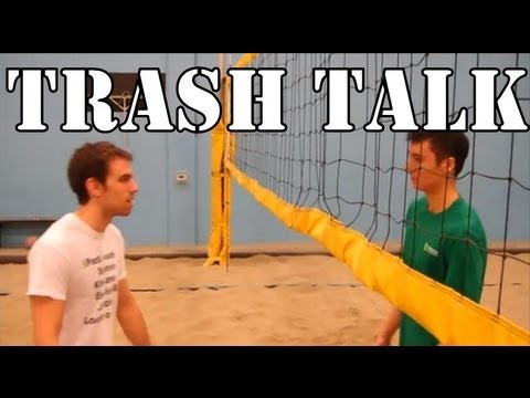 How to Trash Talk in Volleyball - YouTube