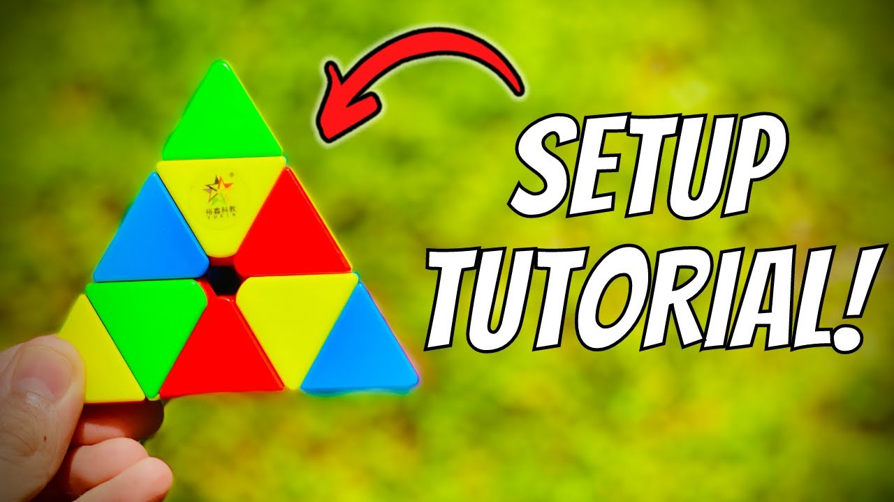 How I SETUP My Pyraminx Hardware | Yuxin Little Magic Pyraminx M ...