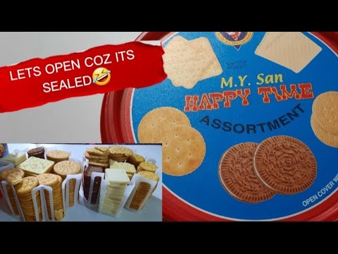 HAPPY TIME ASSORTMENT BISCUITS / LETS EAT ASSORTED BISCUITS / QB VLOGS ...