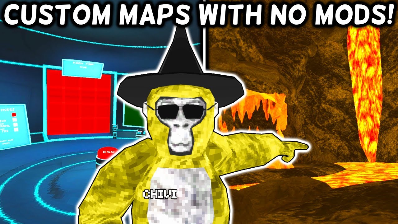 How to play & create CUSTOM MAPS in Gorilla Tag with NO MODS! (NEW ...