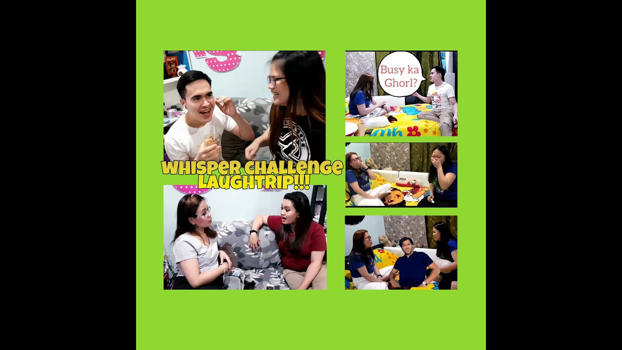 WHISPER CHALLENGE | GUESS WHAT I SAY | SUPER LAUGHTRIP CHALLENGE WITH ...