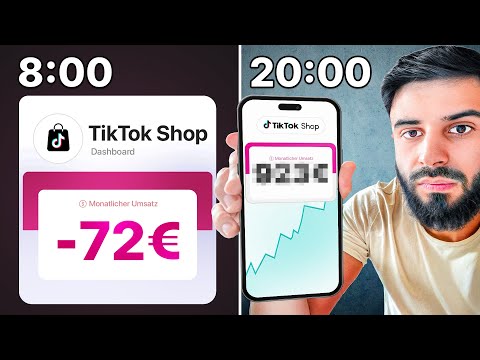 Ich Habe TikTok Shop für 12H Getestet & ...€ Verdient (LIVE)