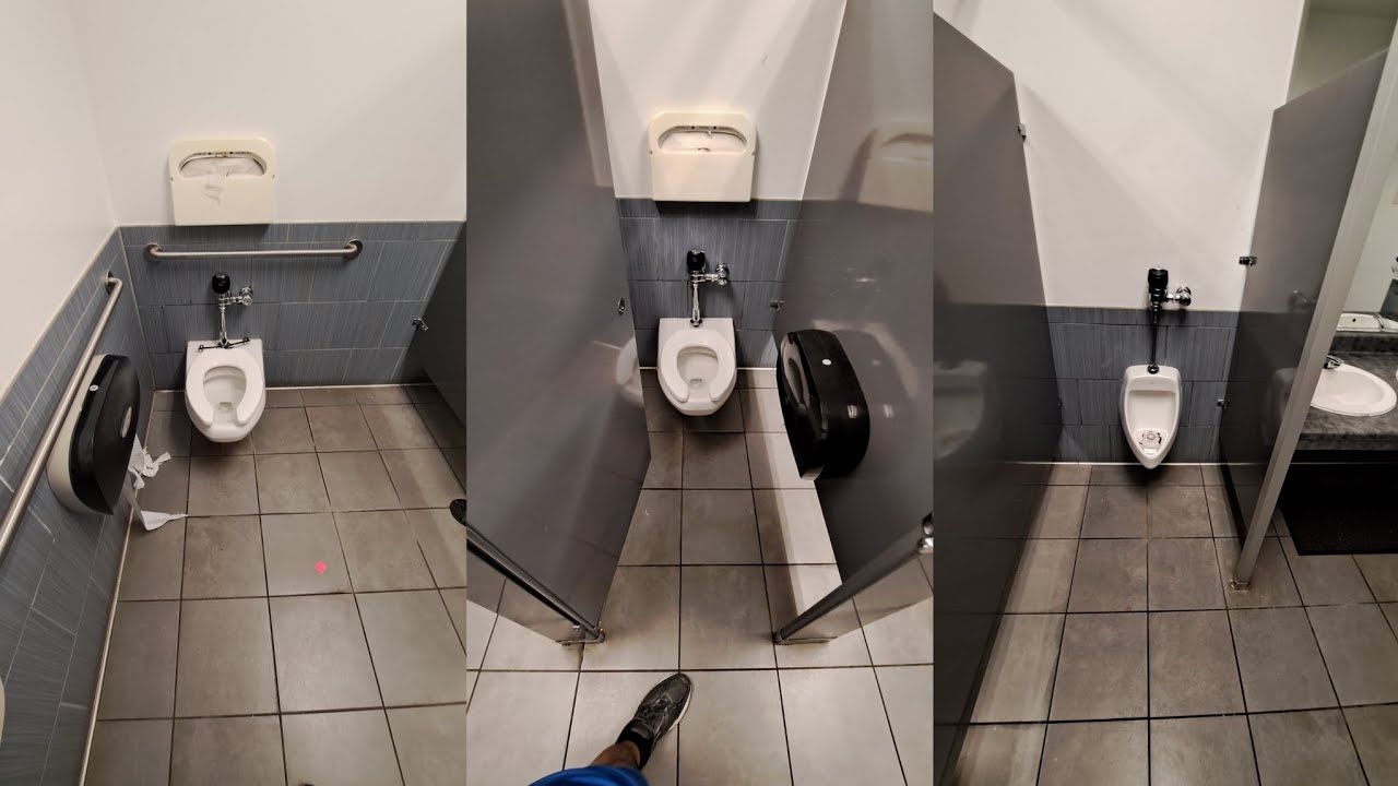 755: Kohler Fixtures - Marshalls Men's Restroom 🚹 - YouTube
