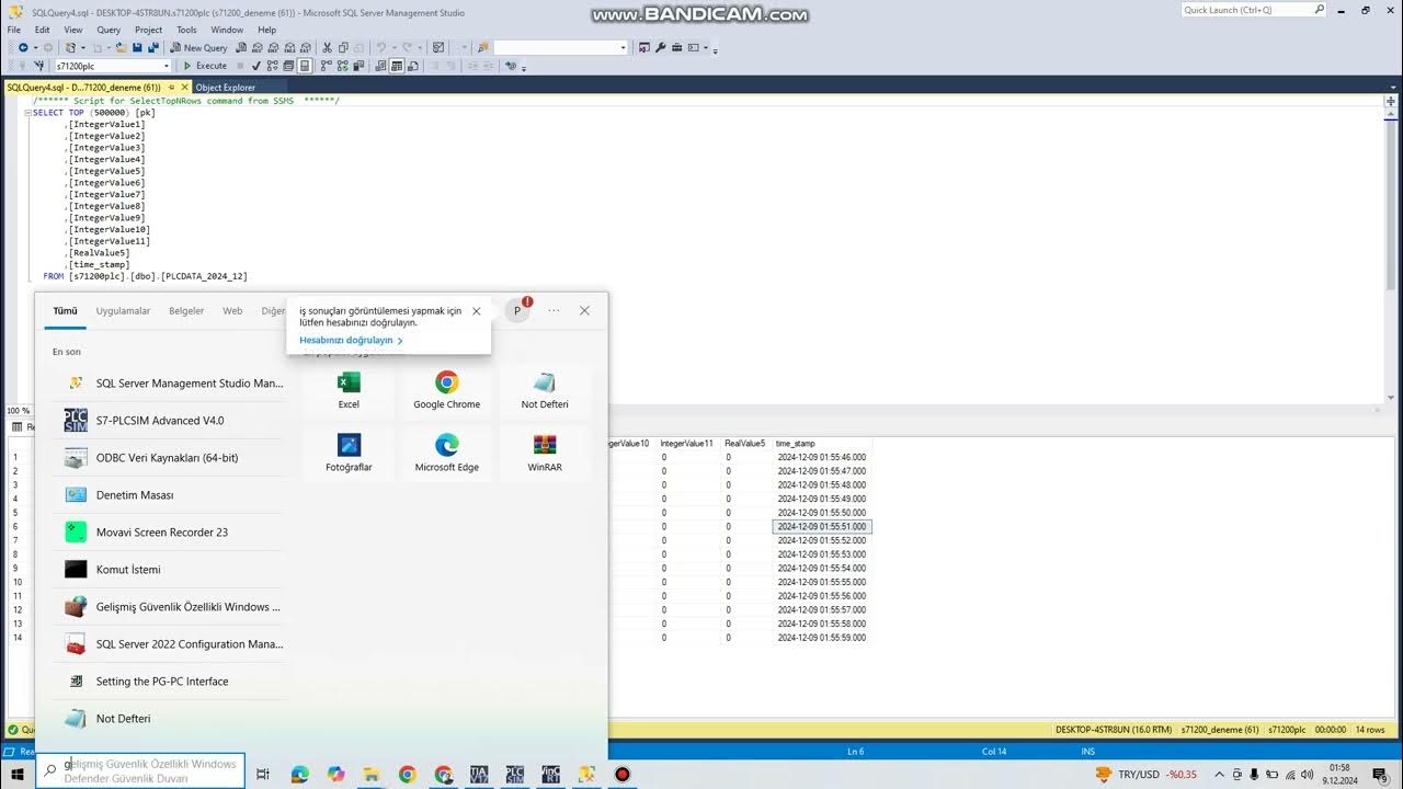 Establishing a Connection to MSSQL Server Using Simatic SQL Library ...