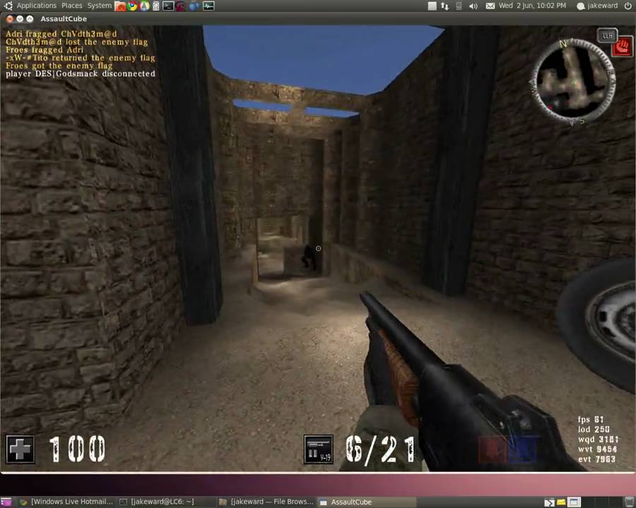 Gaming In Linux : Assaultcube - YouTube