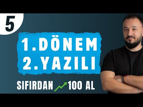 5.Sınıf Matematik 1.Dönem 2.Yazılı - 2026 | SIFIRDAN 100 AL !