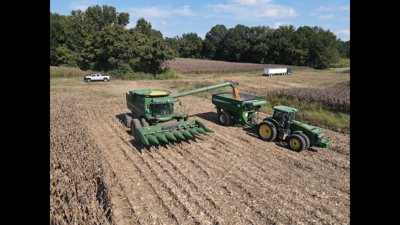 First truck load of Corn Harvest 2022 - YouTube