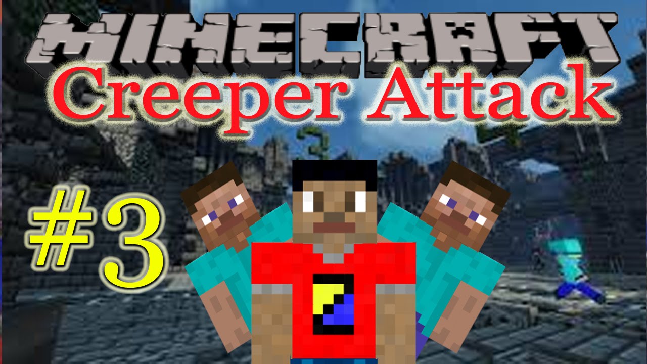 Minecraft- Creeper Attack #3 "Eww Get Away" With zoos.com and Josh G ...