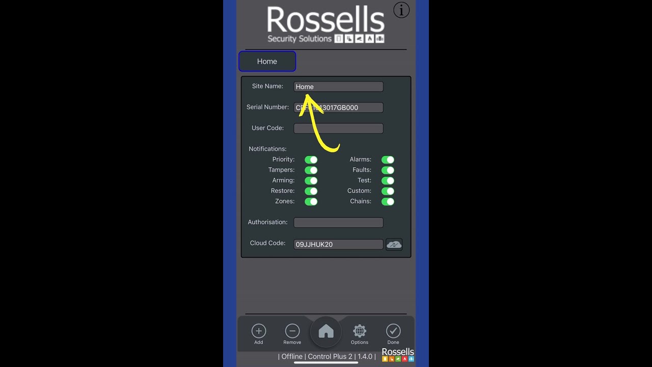 How to setup the Orisec Control Plus 2 App with your Alarm System - YouTube
