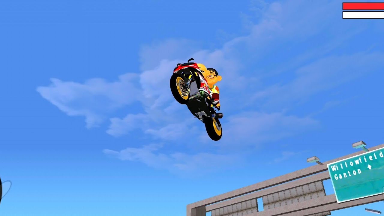 Ipin dan Ehsan Jamping Motor spektakuler 😍 - YouTube