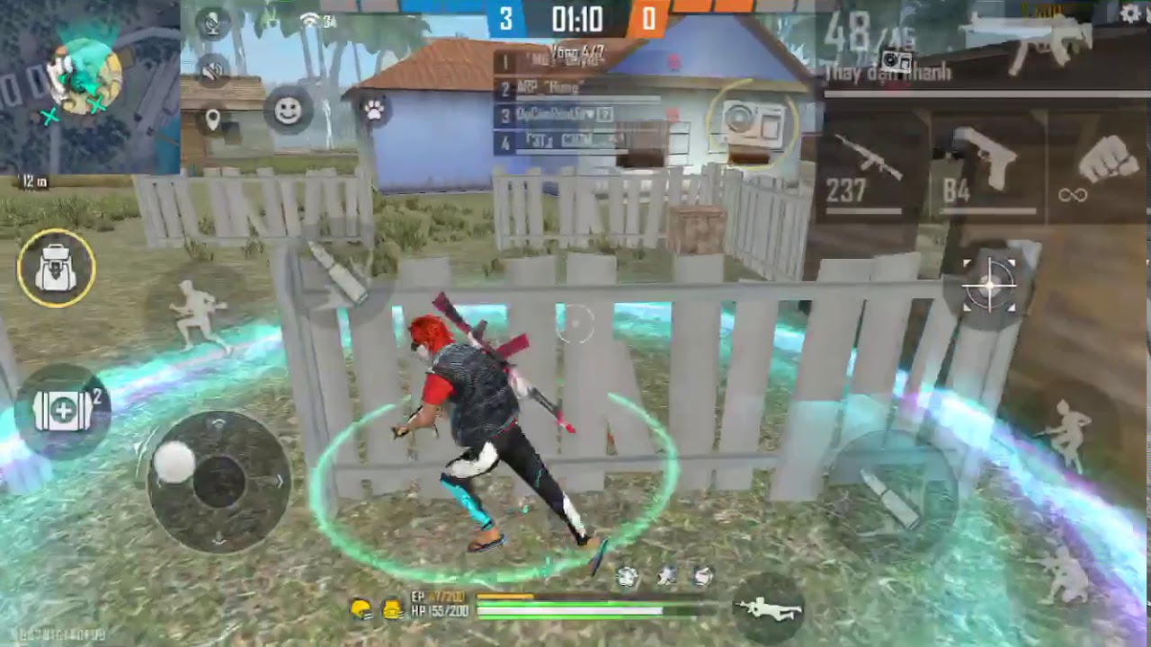 [Free Fire] Hướng dẫn cách đặt bom keo và nút bắn (phần 1).C3 Gamming ...