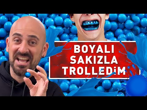 BOYALI SAKIZLA EFSANE TROLLEDİM !