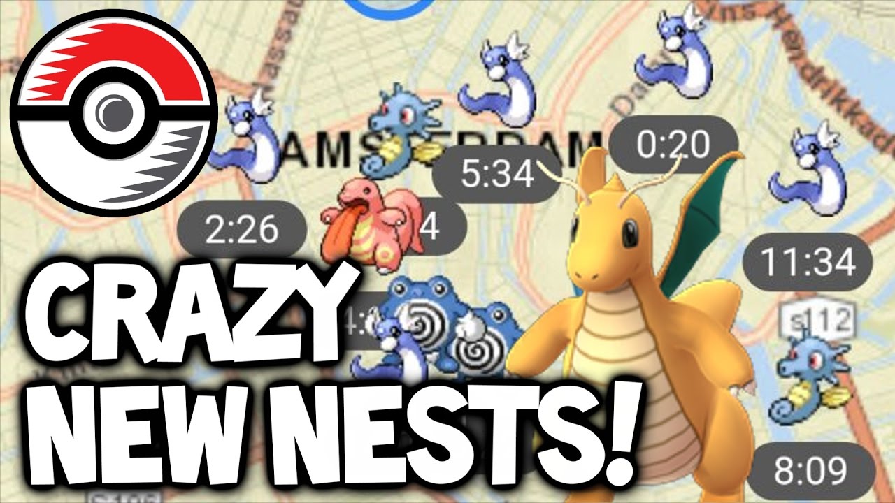SO MANY NEW CRAZY RARE POKEMON NESTS IN POKEMON GO! & 3X POKEMON GO ...