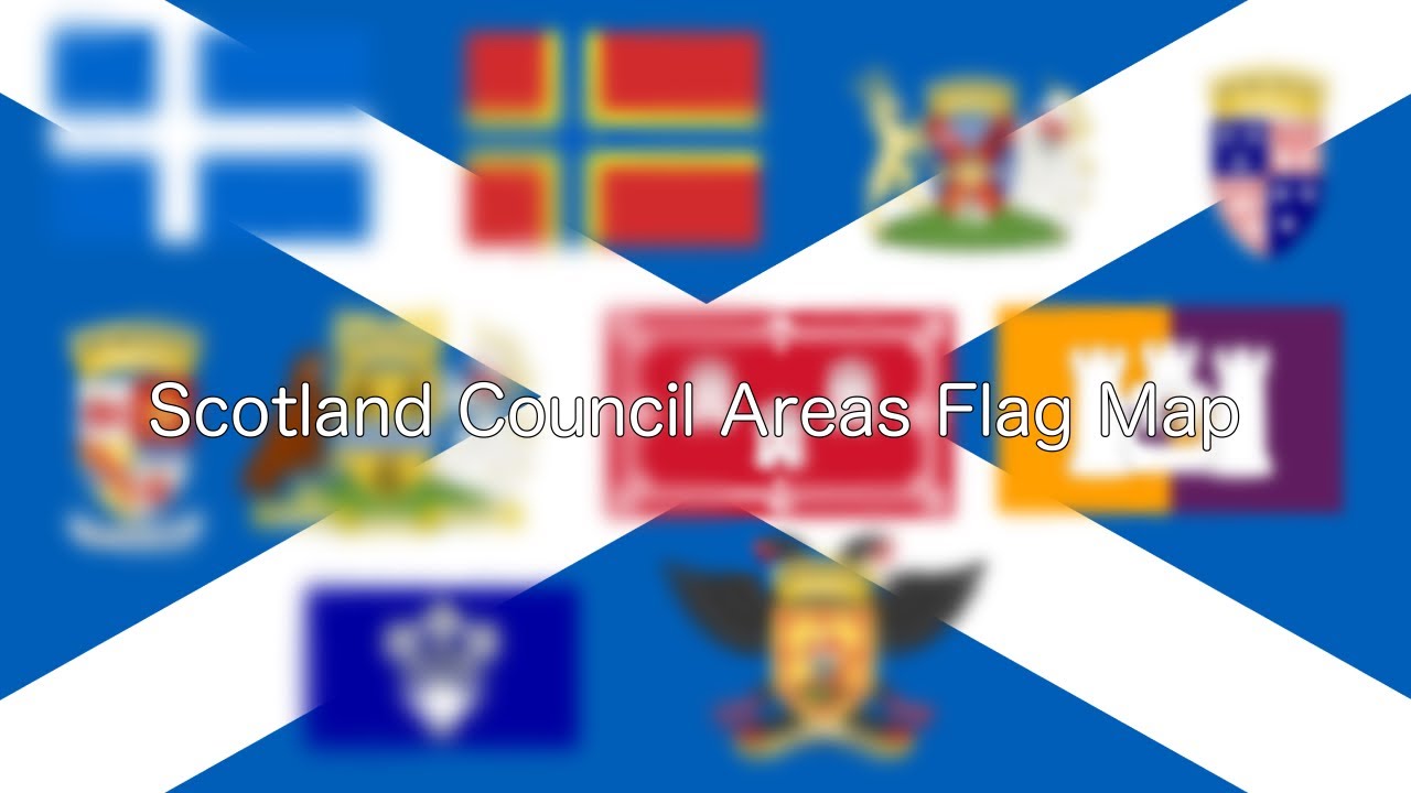 Scotland Council Areas Flag Map Timelapse IBIS PAINT X - YouTube
