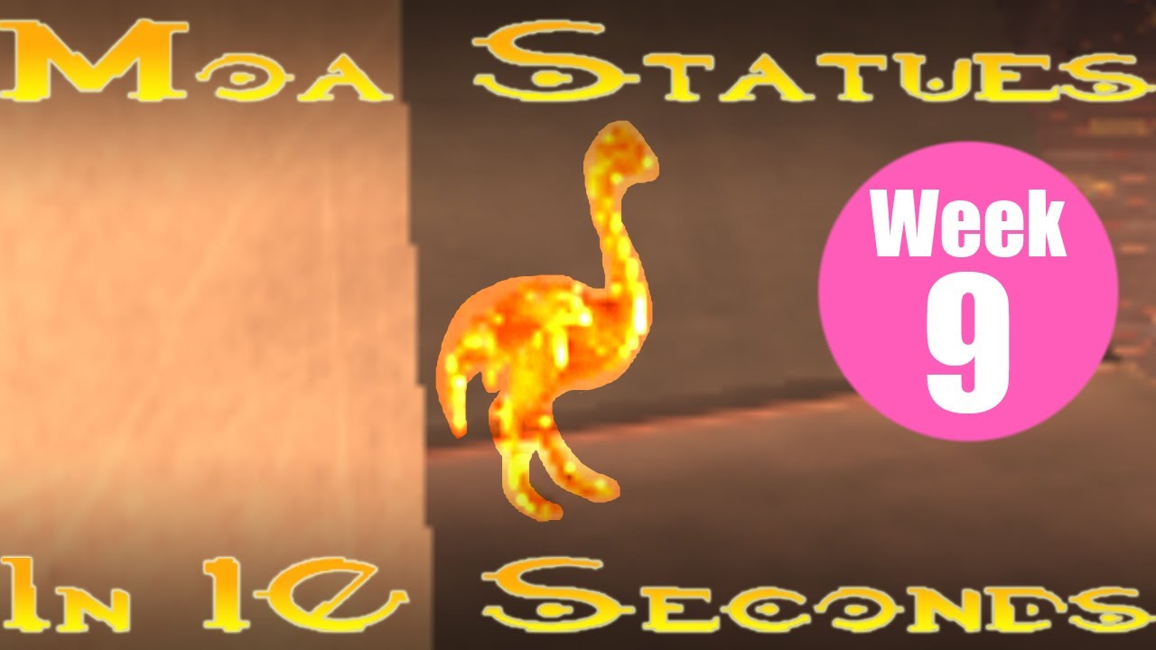 Week 9 Moa Locations! (Dec 8) - YouTube