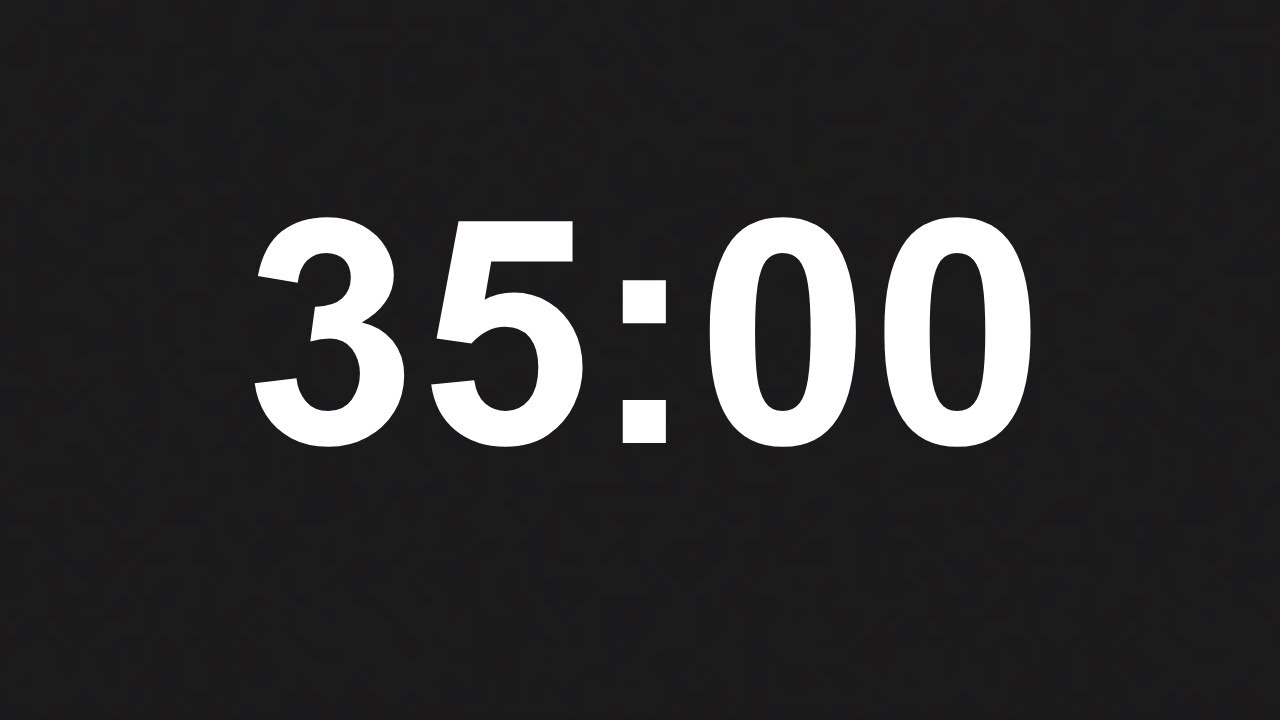 35 Minute Timer - YouTube