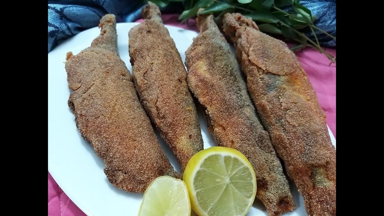Fish Rava Fry/ ಫಿಶ್ ರವಾ ಫ್ರೈ/ Mangalorean style fish Rava fry recipe ...