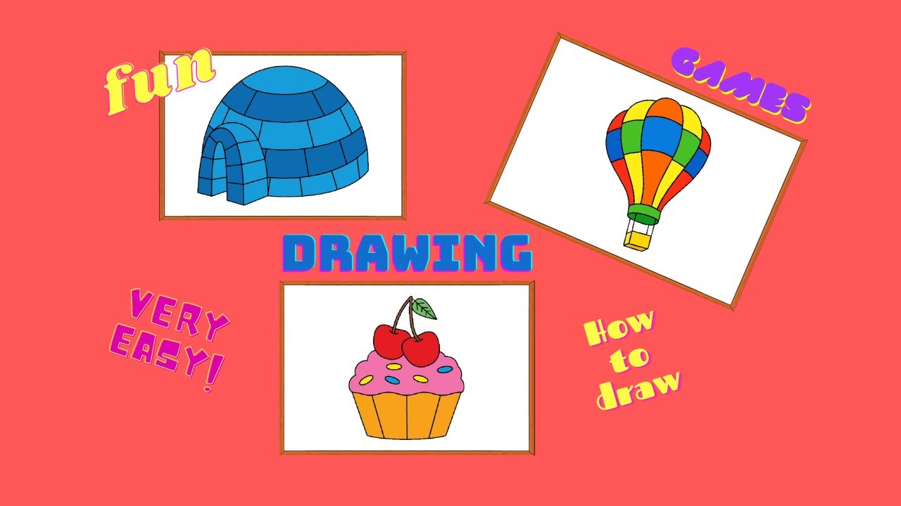 How to Draw | Drawing Games | Games App by RV AppStudios | Part.1 - YouTube