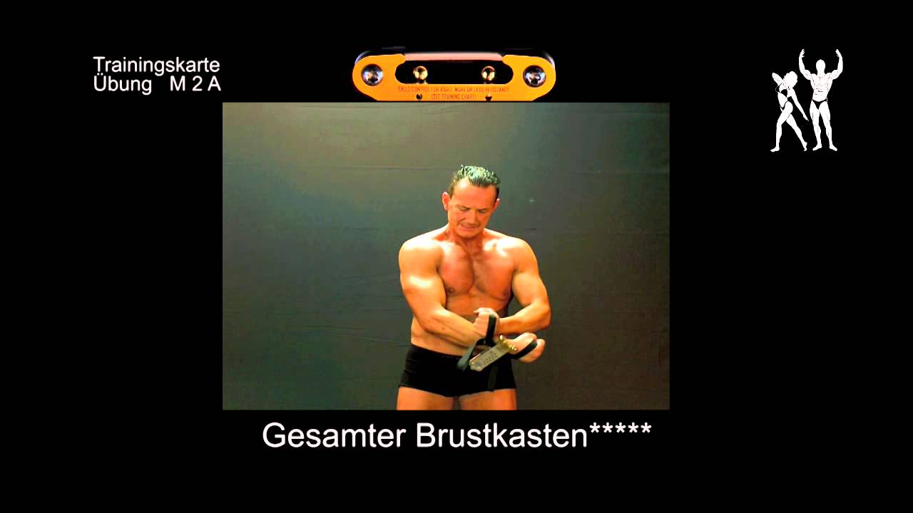Isokinator Training - Grundübung M2A Muskelaufbau für der gesamten ...