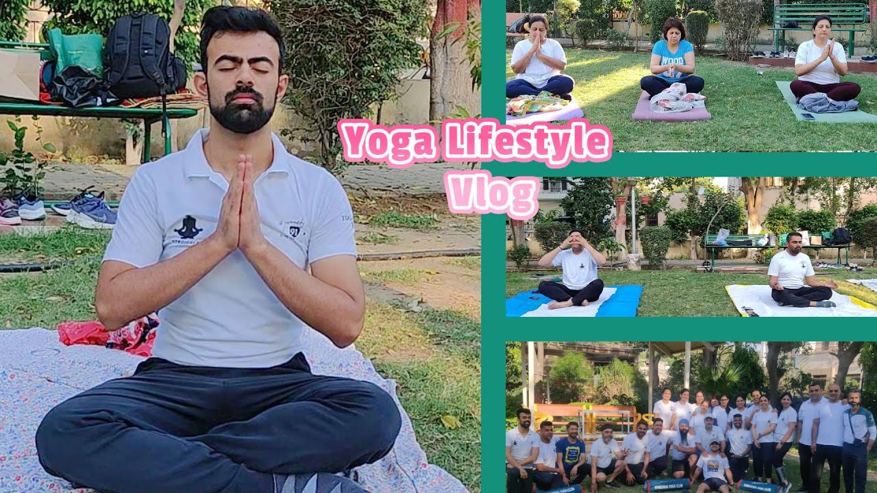 Yoga Lifestyle Vlog || Day in life of Yoga Student - YouTube