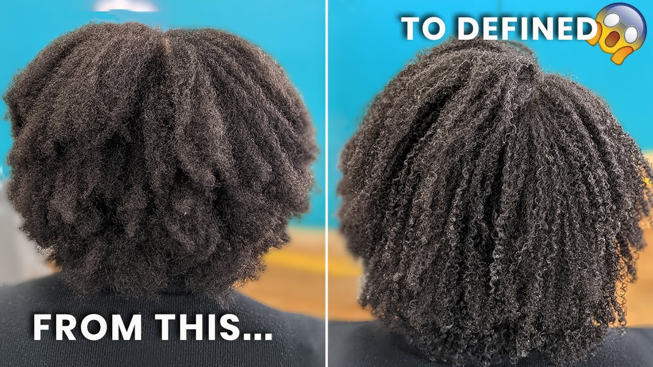 How to Get the Perfect Wash and Go on Type 4 Hair 😏 - YouTube