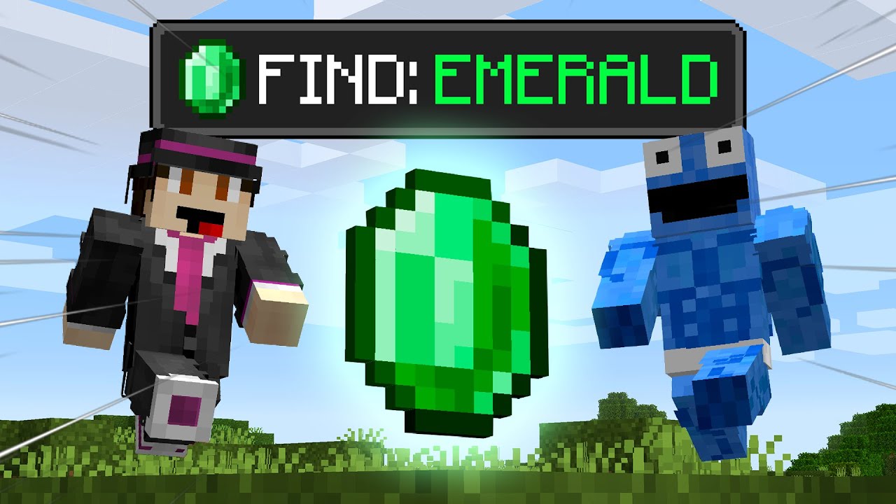 Minecraft 1v1 Item Hunt Speedrun (ft. Fatmemegod) - YouTube