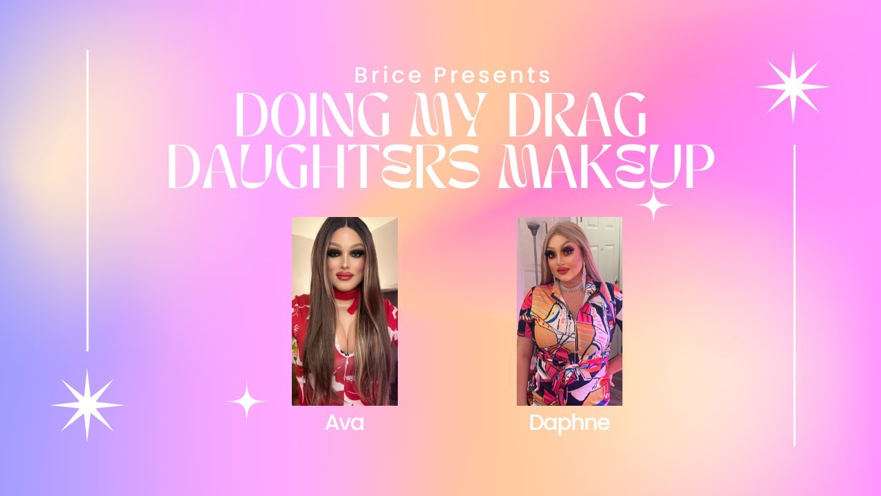 Doing My Drag Daughter's Makeup - YouTube