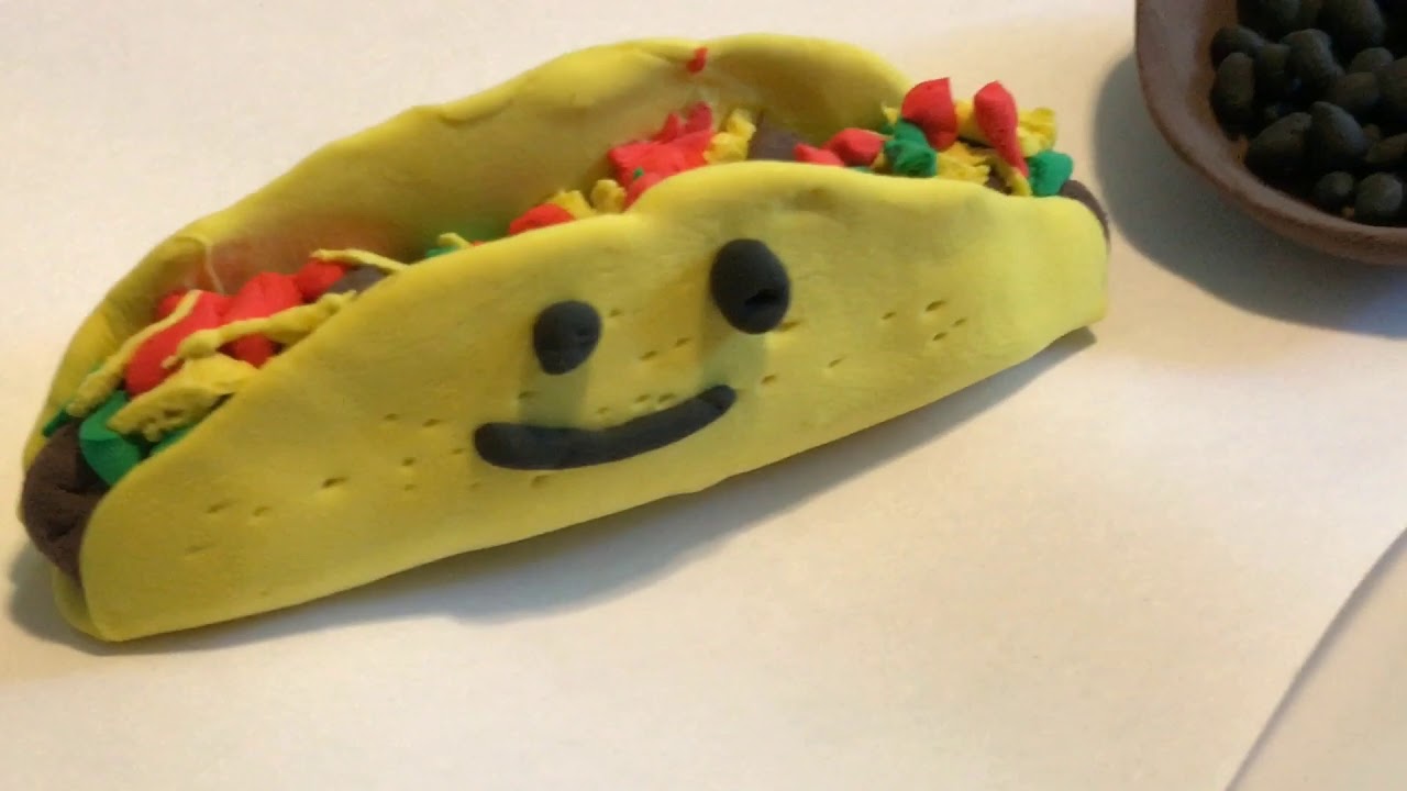 Extra Small Mini Clay Kit - Tacos! - YouTube