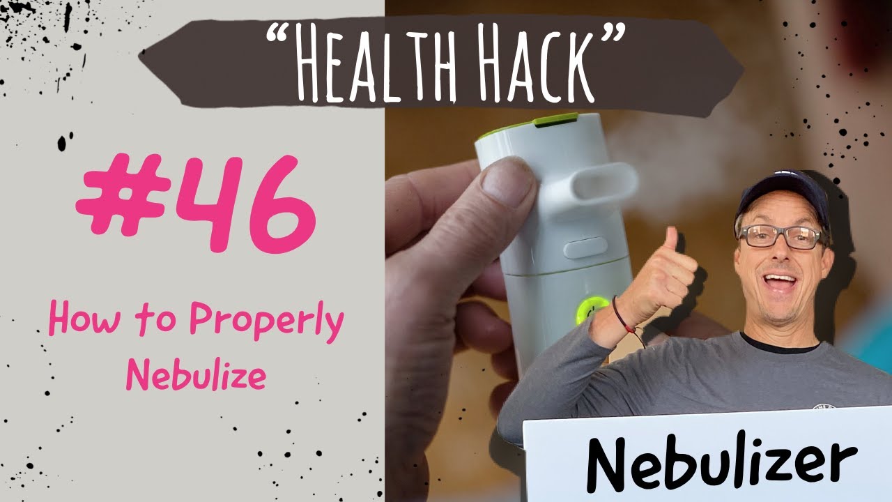 How to properly Nebulize - YouTube