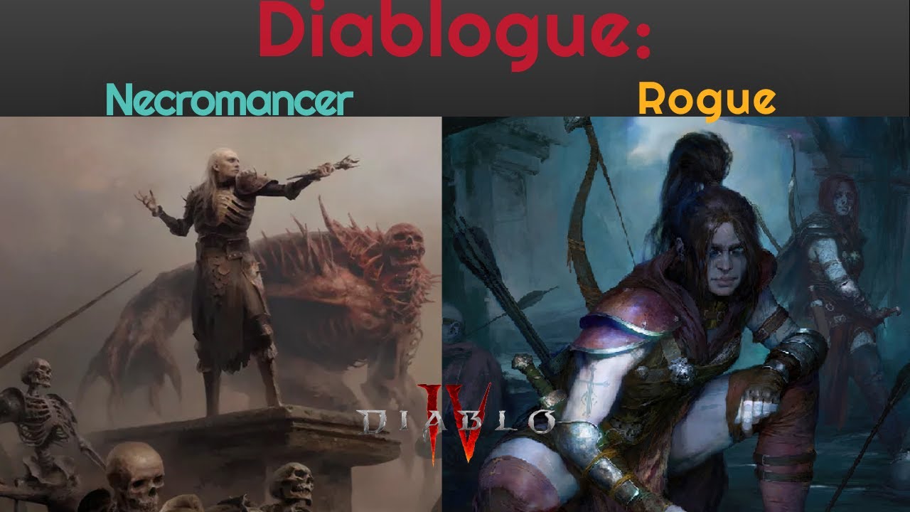 Diablo IV - Diablogue Ep 1: Necromancer + Rogue Build, New class Theorycrafting, and banter ...