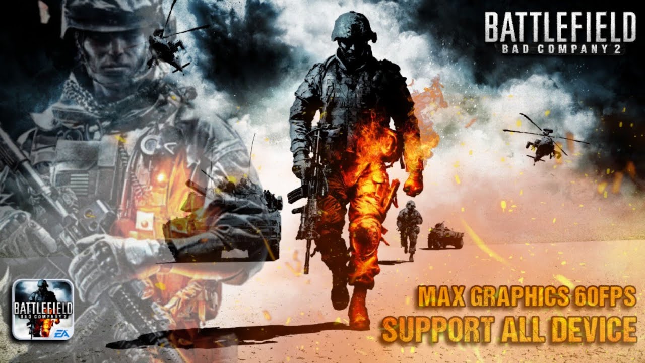 BATTLEFIELD BAD COMPANY 2 V1.27 MOBILEㅣMAX GRAPHICS 60 FPSㅣFULL OFFLINE ...