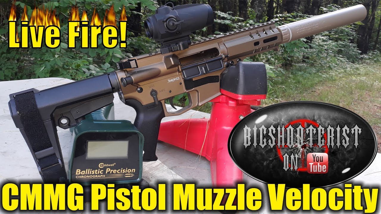 Radial Delayed Blowback Muzzle Velocity - YouTube