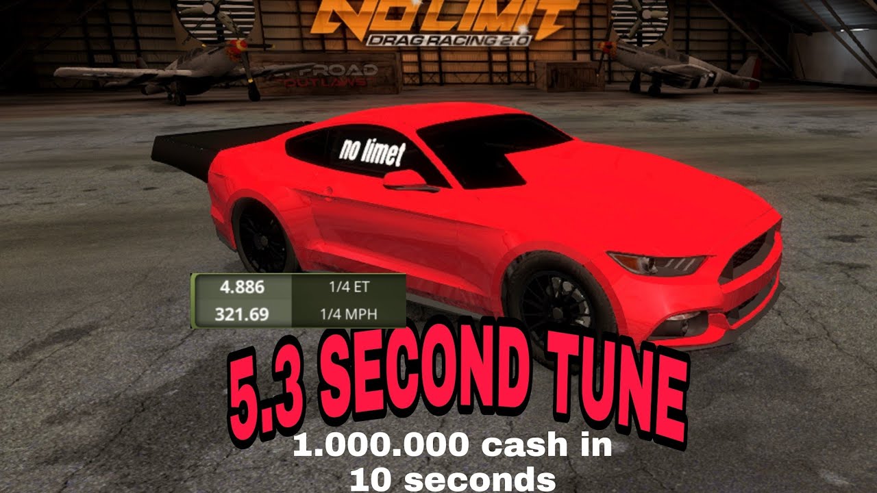 NO LIMIT 2.0 | 5.3 SECOND TUNE | NEW UPDATE NEW CAR | BEST DRAG RACING ...