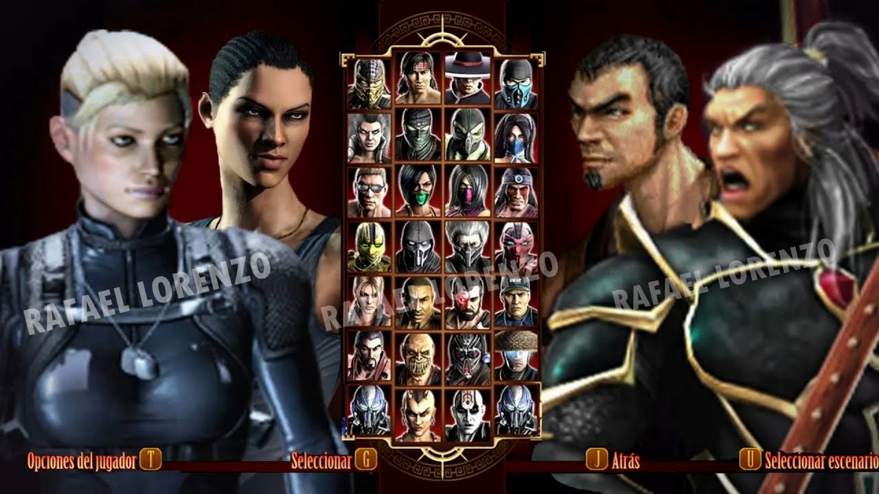 Mortal Kombat 9 - Cassie Cage Jaquie Briggs MKX Jarek MK4 Hotaru MK ...