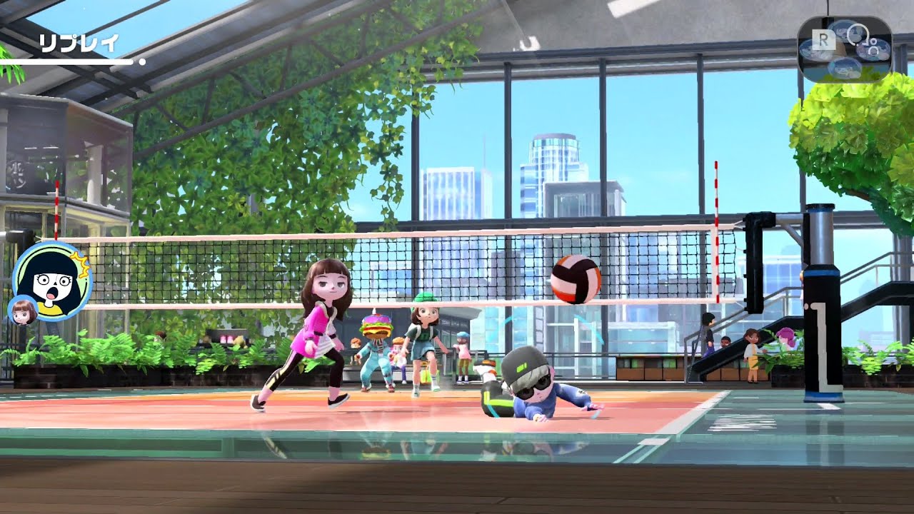 【Switch Sports】Volleyball [p259] - YouTube