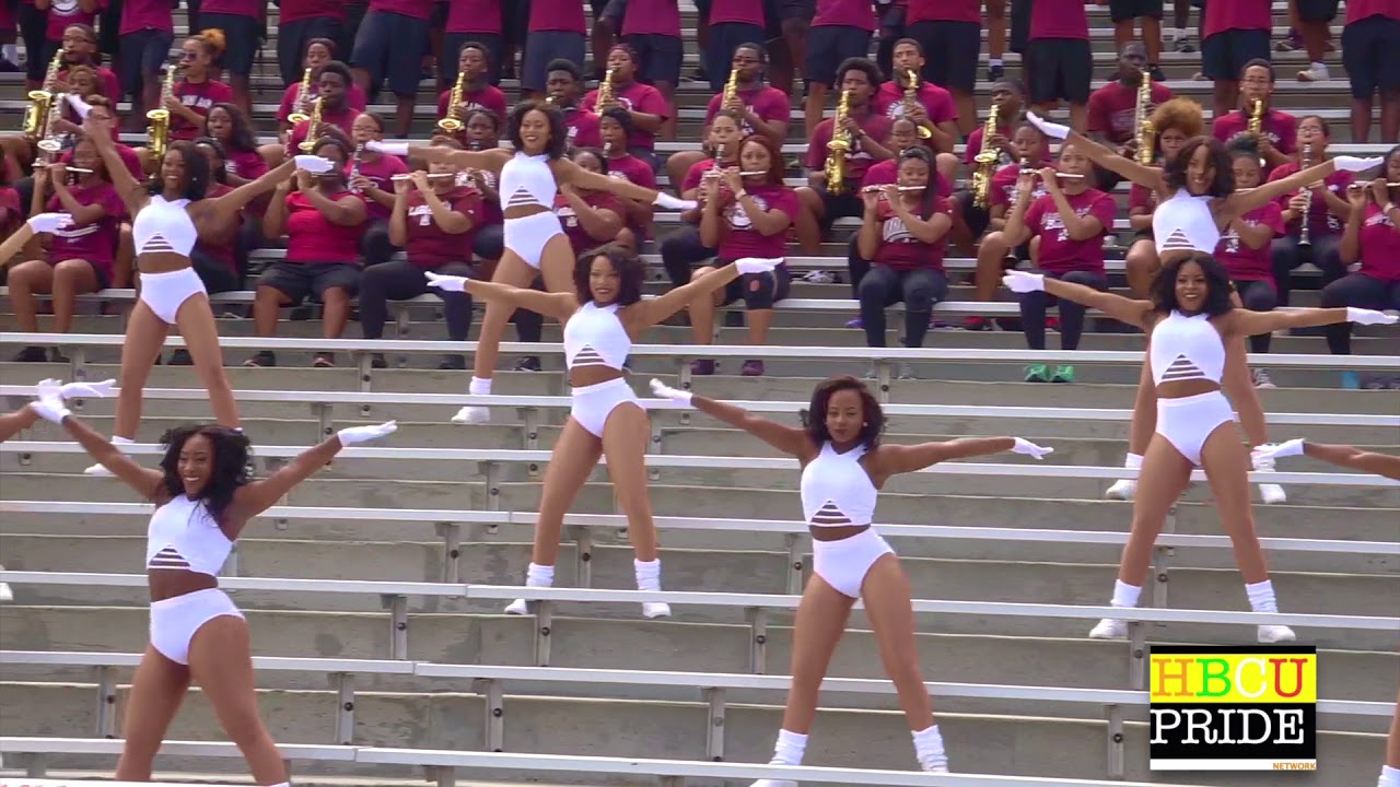 2018 Marching Maroon & White | "Lovely Day" - YouTube