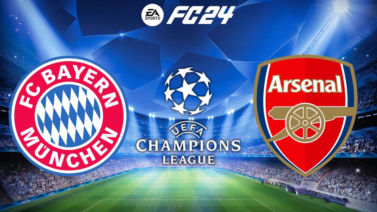 FC 24 | Bayern Munchen vs Arsenal - UCL UEFA Champions League Quarter ...