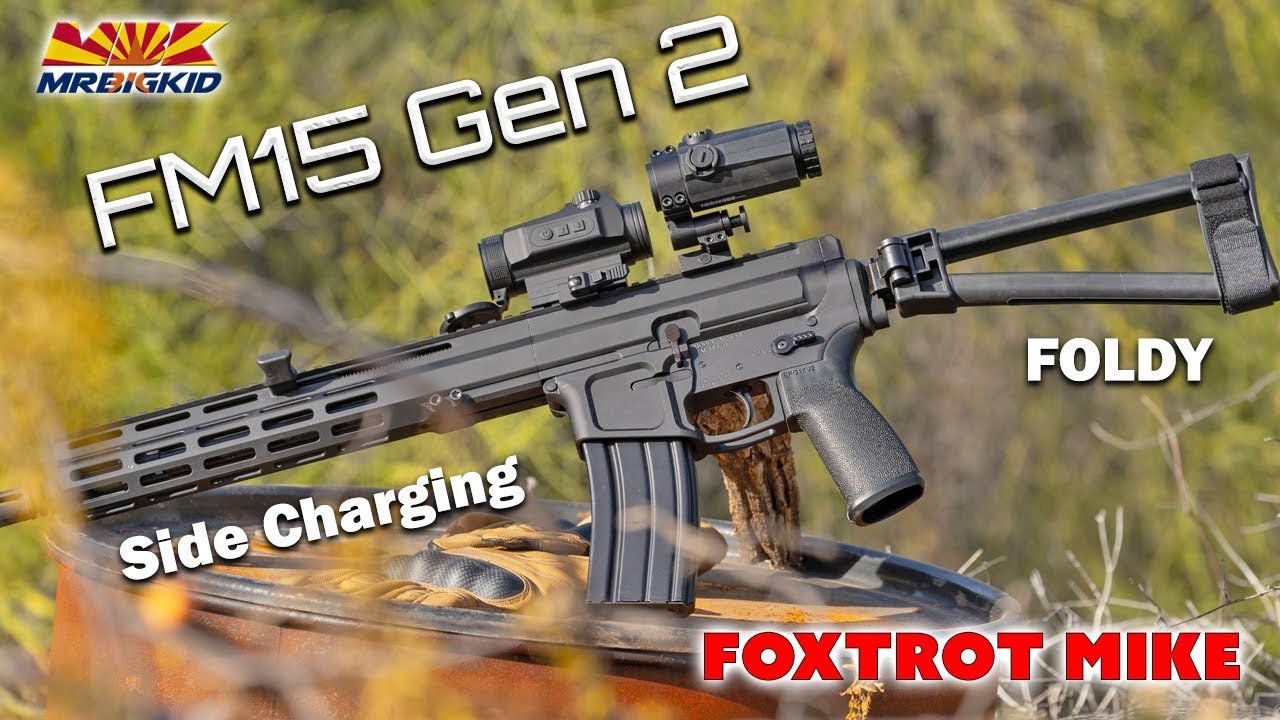 This AR Design is REFRESHING. Foxtrot Mike "Side Charging" FM-15 Gen 2 ...