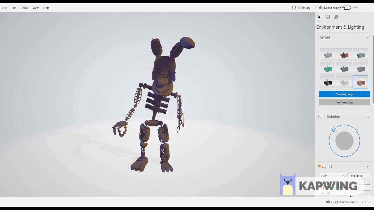 My Official "Ignited Bonnie" Model..! - YouTube