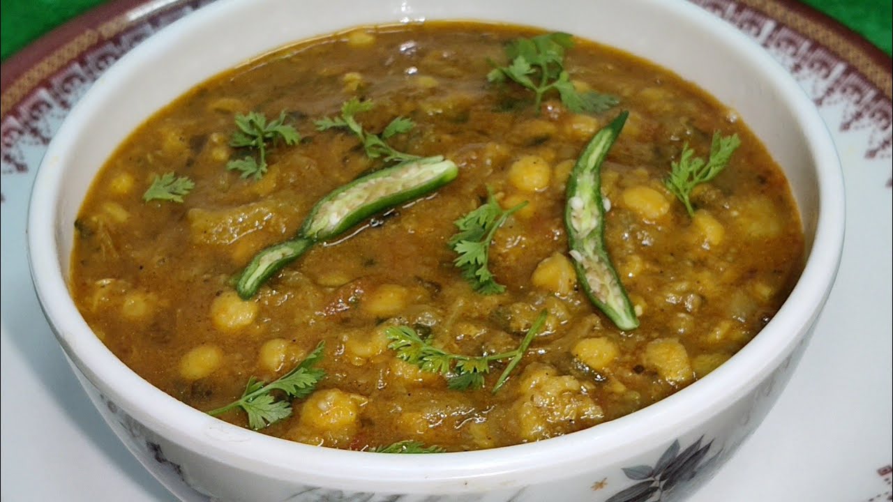 chana ki dal bhata recipe | Chana dal bhata recipe | Bhata Chane ki ...