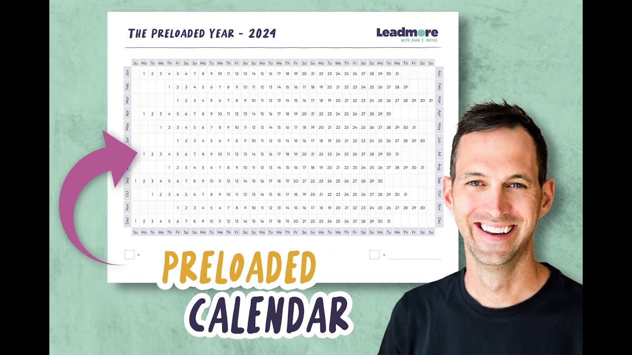 The Preloaded Year - How to Plan the Perfect 2024 - YouTube