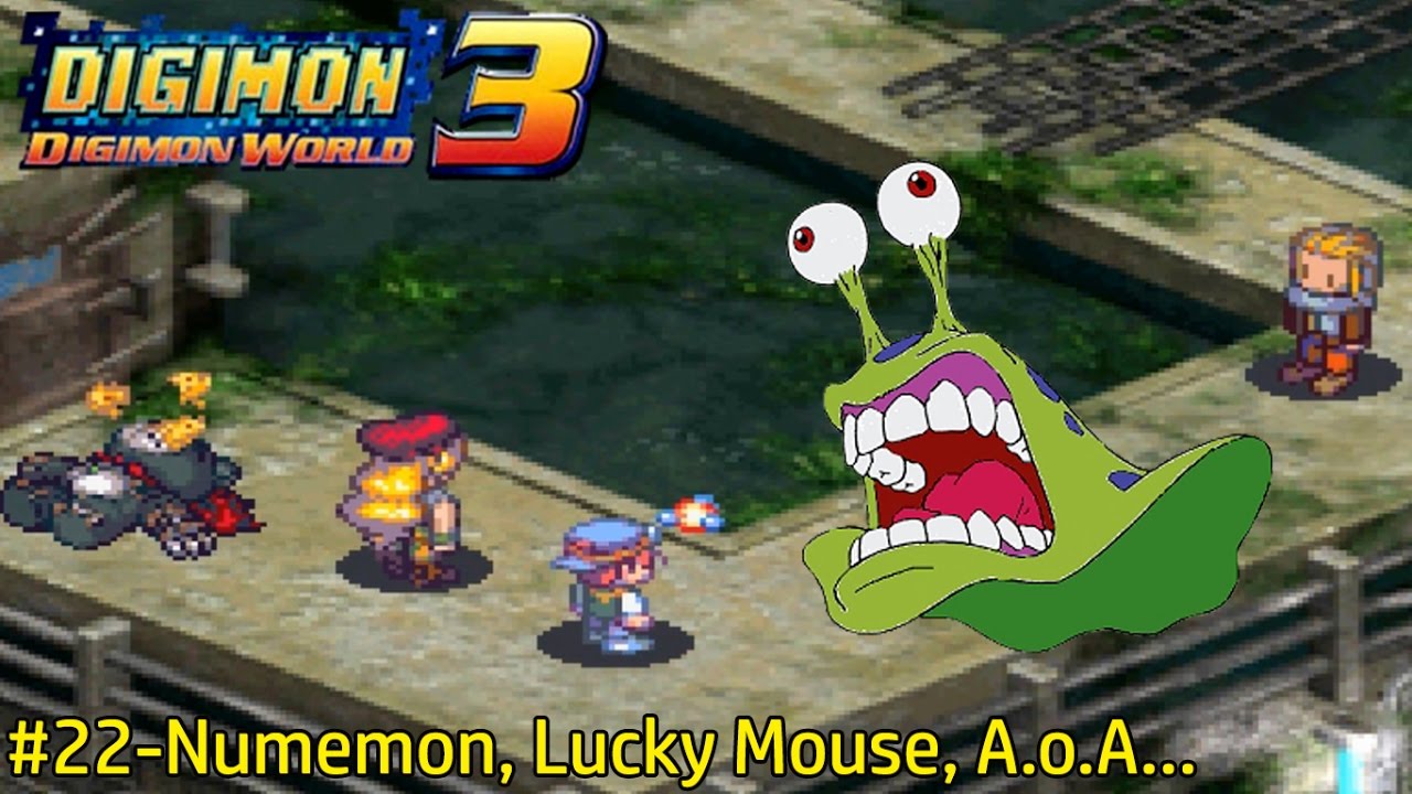 Digimon World 3 #22 (Hist. #9) - Brincando de piquepega com o Numemon ...