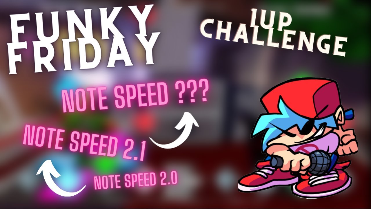 Funky Friday but every time I win, my scroll speed goes up by 0.1 ...