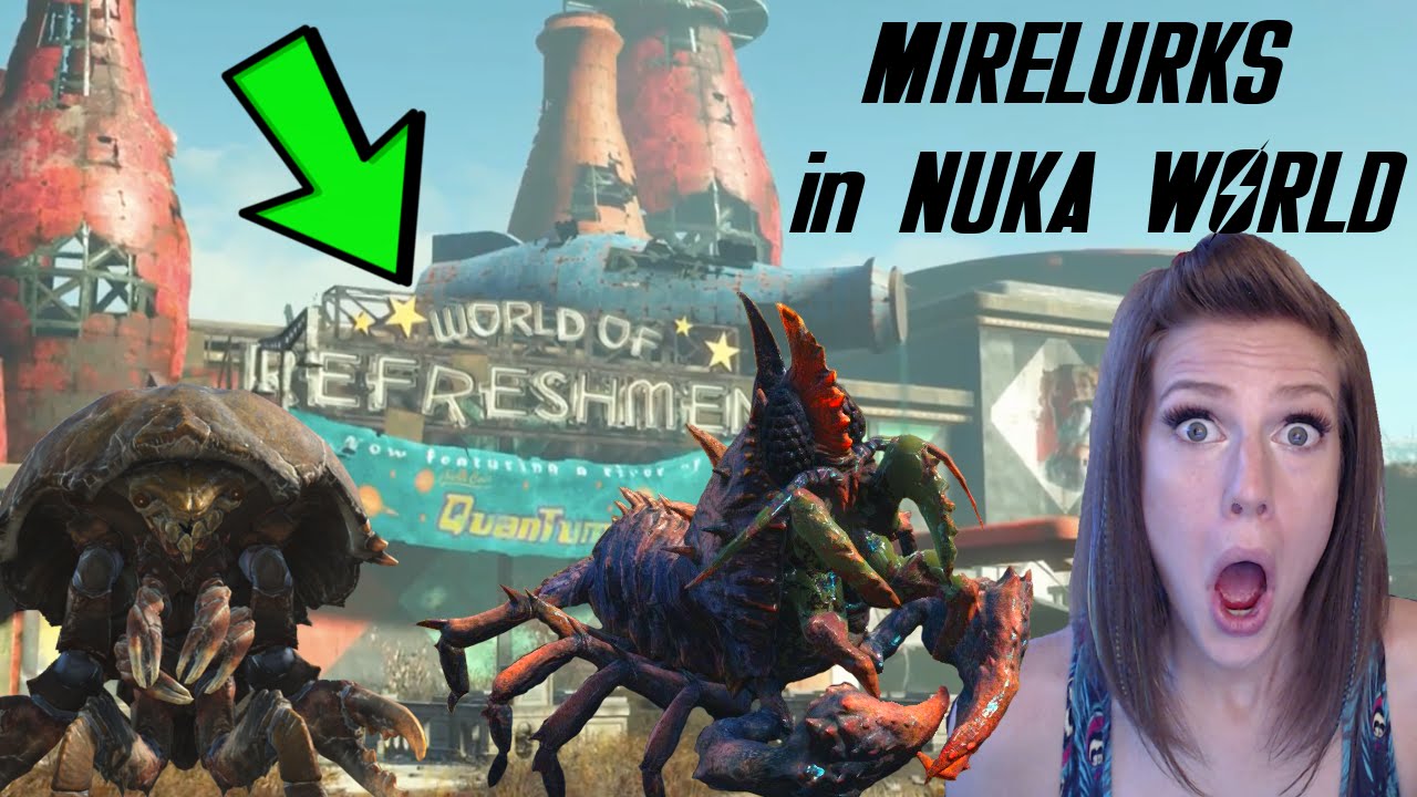 Hunters, Queens, and Spawnling MIRELURKS in Nuka World | Fallout 4 DLC ...