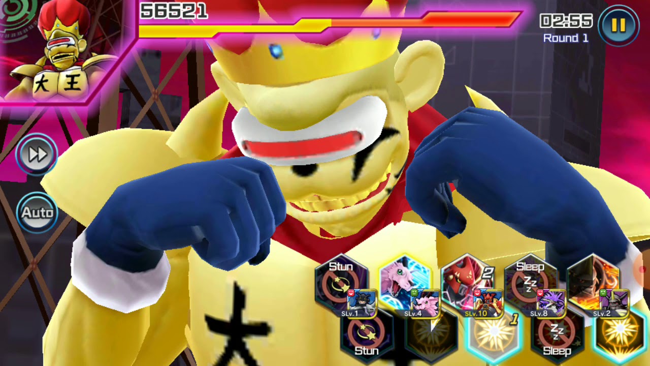 Digimon ReArise KingEtemon Extreme with Ravemon BM as Partner - YouTube