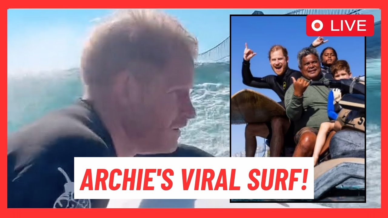 Prince Harry's Deleted Surfing Photo with Archie Goes Viral | Royal ...