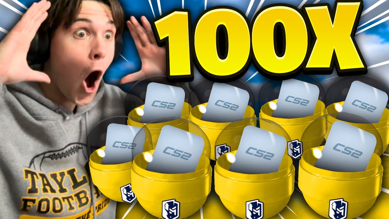 OPENING 100 COPENHAGEN STICKER CAPSULES (CS2 MAJOR UPDATE!) - YouTube