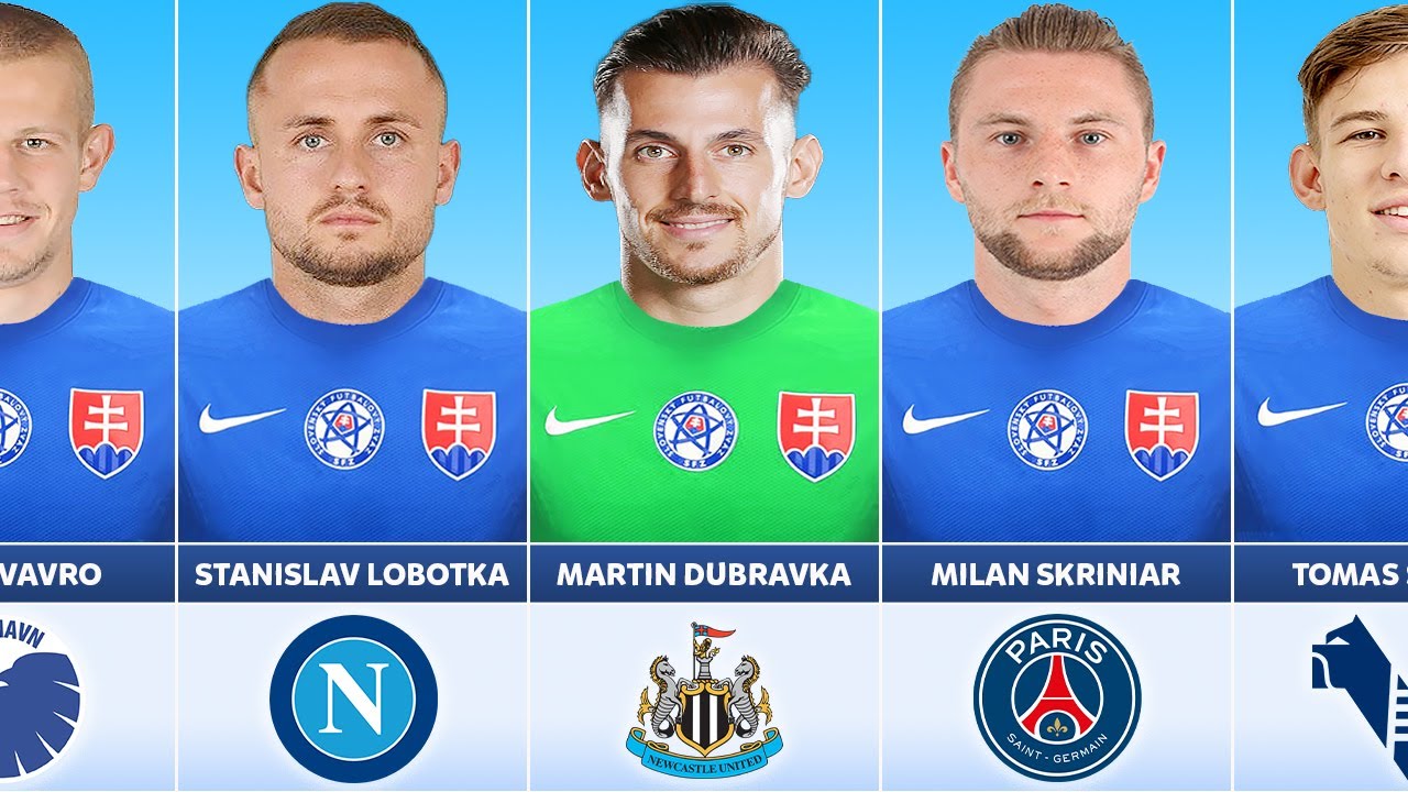 SLOVAKIA SQUAD EURO 2024 | UEFA EURO 2024 - YouTube