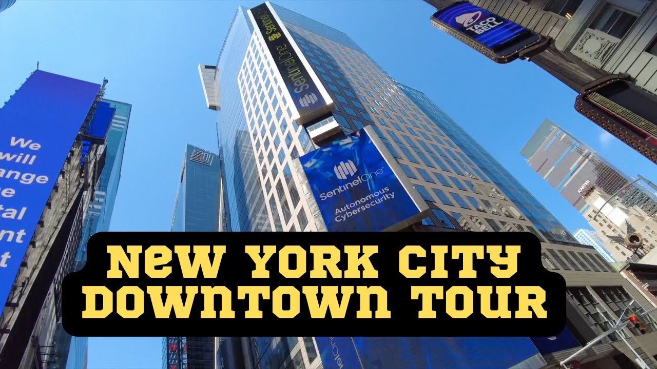 TopView Sightseeing Bus Tour New York City Downtown 2021 - YouTube