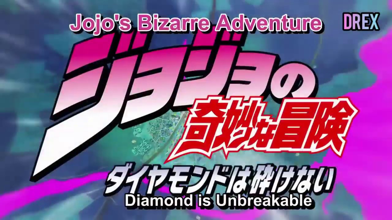 Jojo's Bizarre Adventure: Diamond is Unbreakable • Opening cantado por ...